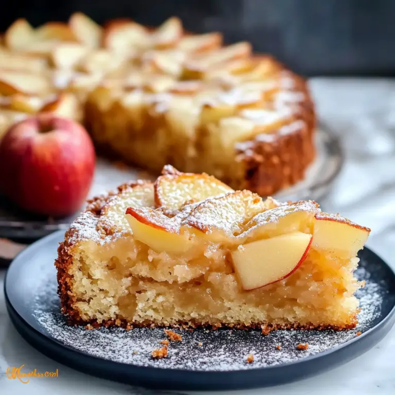 Apple Cake with Box Cake Mix