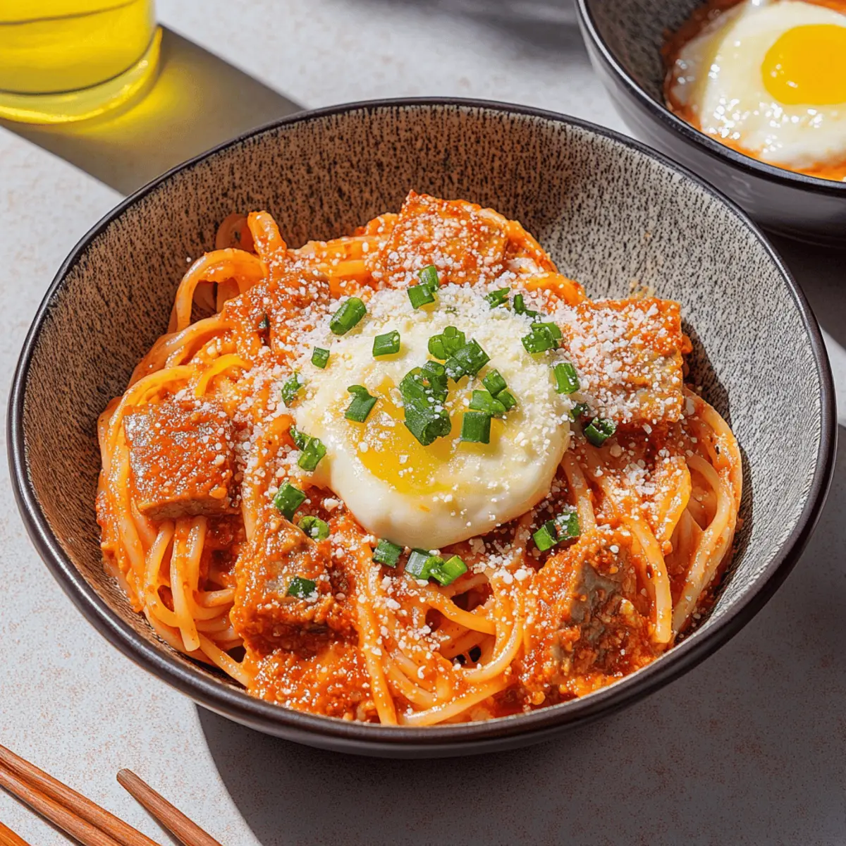 Delicious Creamy Korean Ssamjang Pasta in Just 25 Minutes