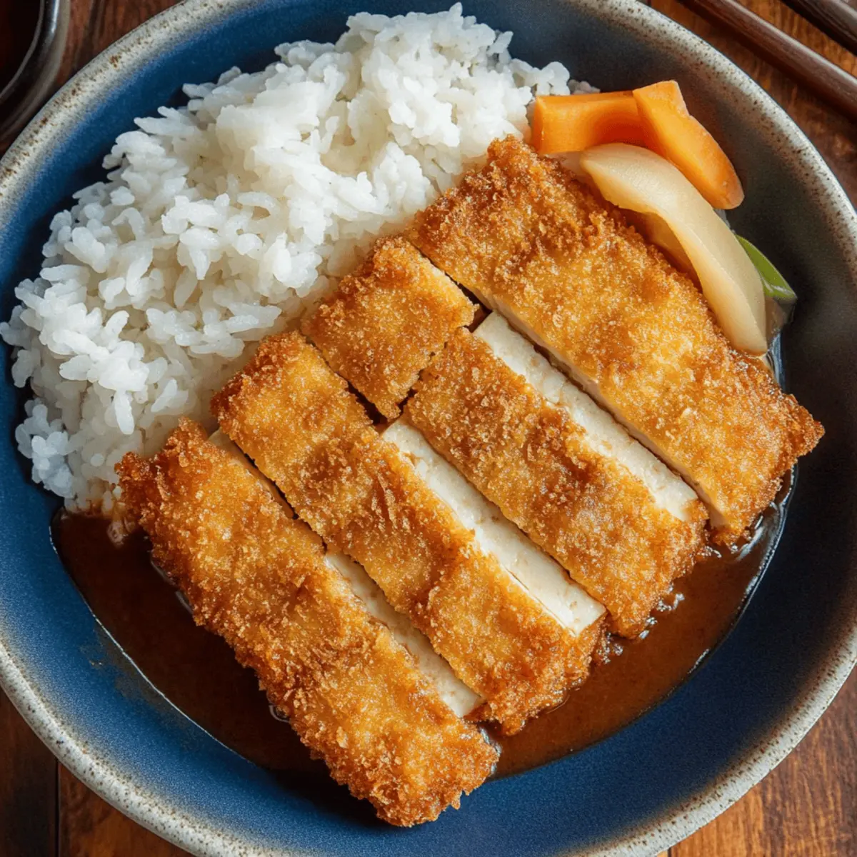 Irresistibly Crispy Tofu Katsu