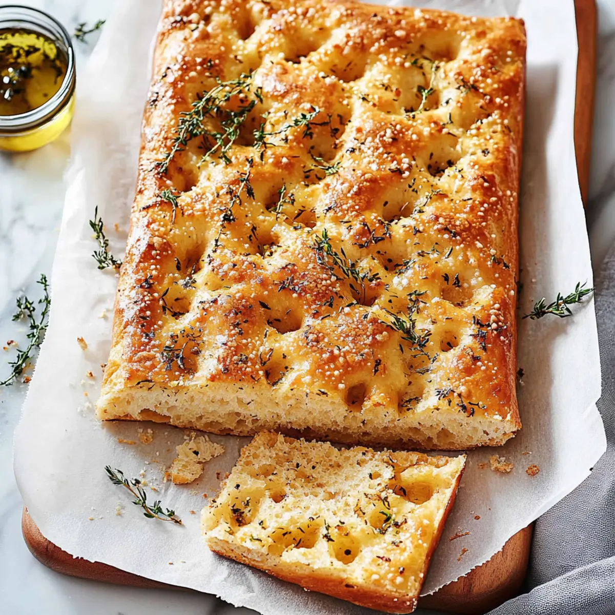 Easy Homemade Focaccia Bread Recipe for Beginners