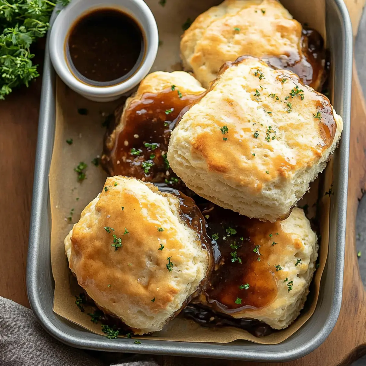 Delicious Baked French Dip Biscuits for Easy Dipping Delight