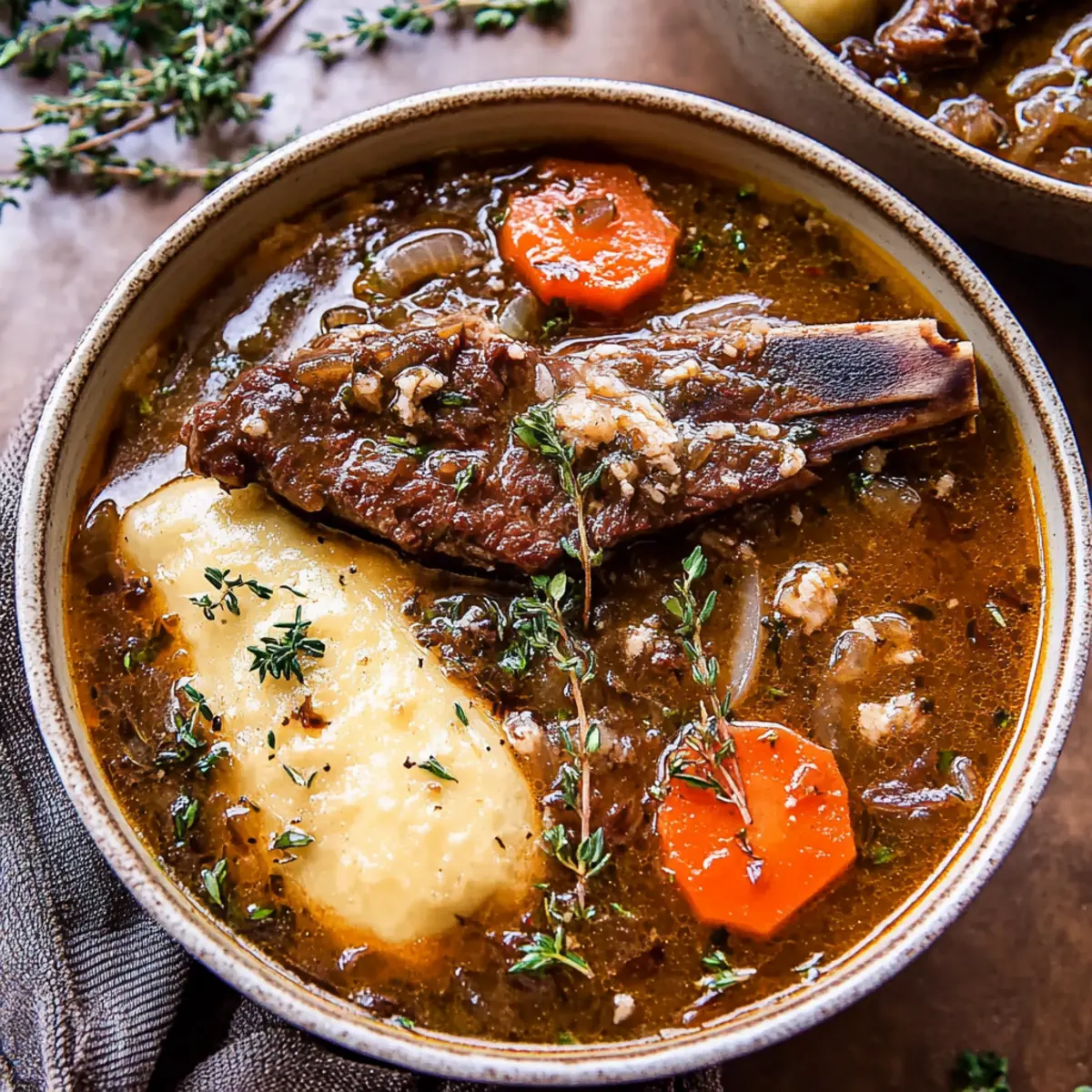 Delicious French Onion Beef Short Rib Soup Recipe to Savor