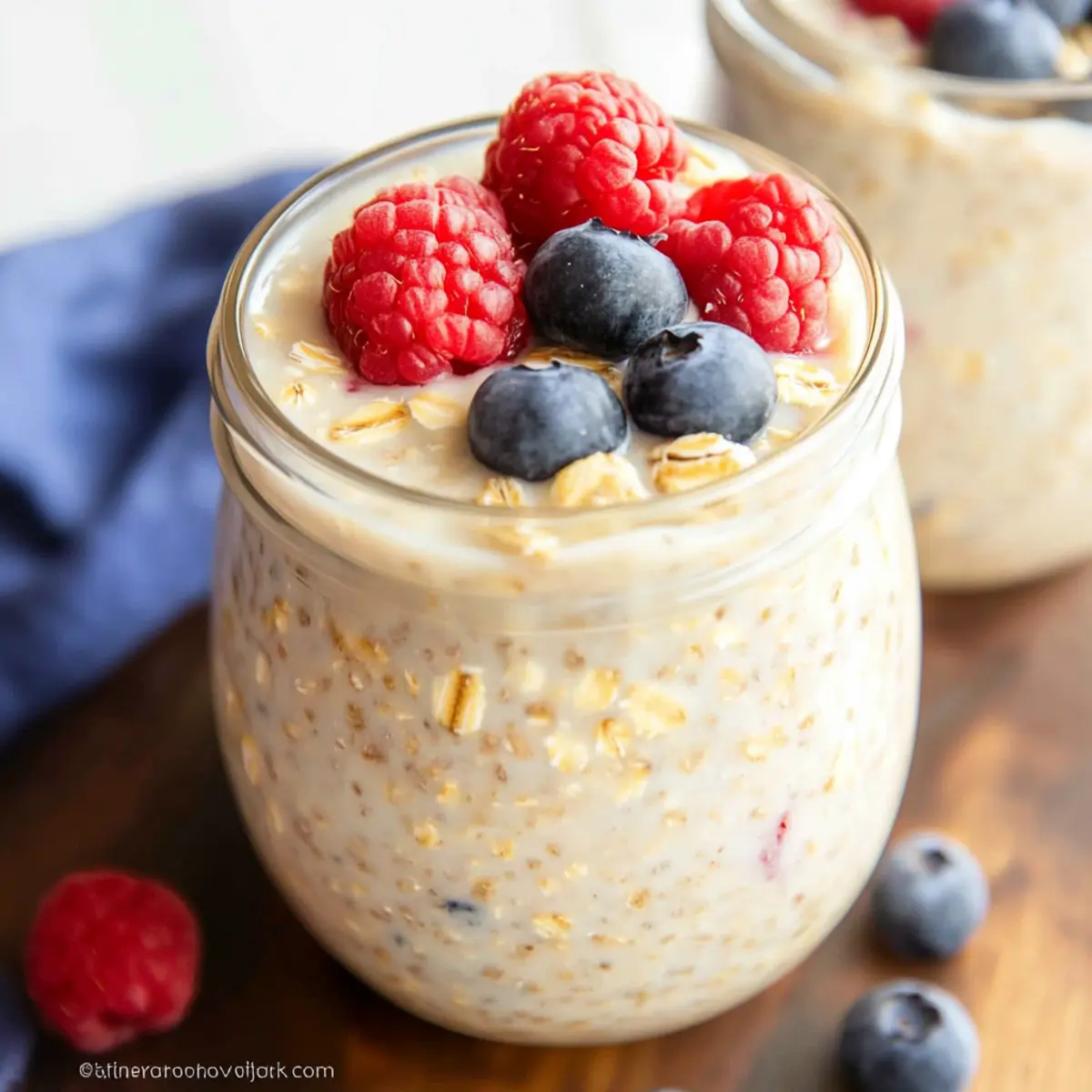 Healthy Overnight Oats Recipe - Easy Vegan Breakfast