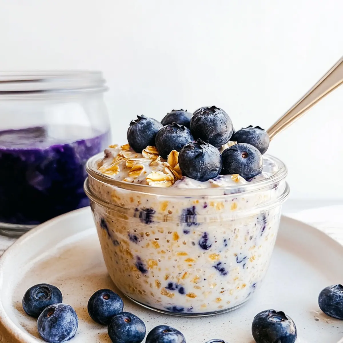 Easy Blueberry Overnight Oats Recipe for a Healthy Breakfast