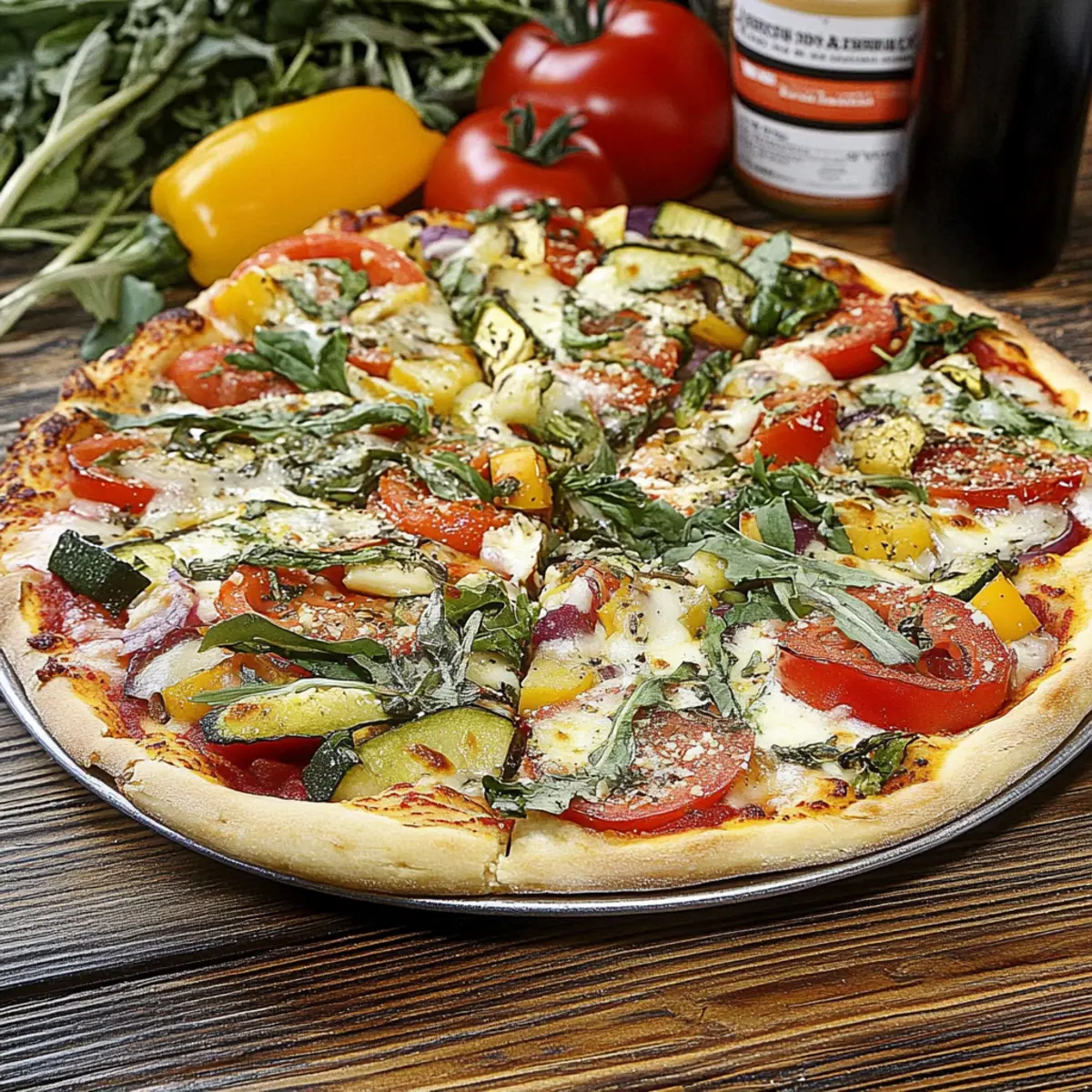 Veggie Garden Pizza Delight - Easy Crescent Roll Recipe