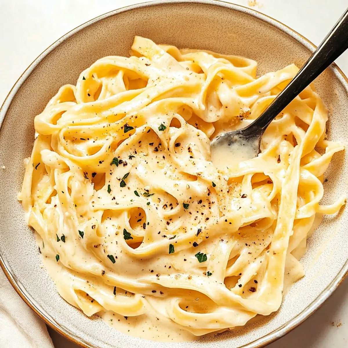 The Creamiest Alfredo Sauce Ever - Garlic & Parmesan Delight