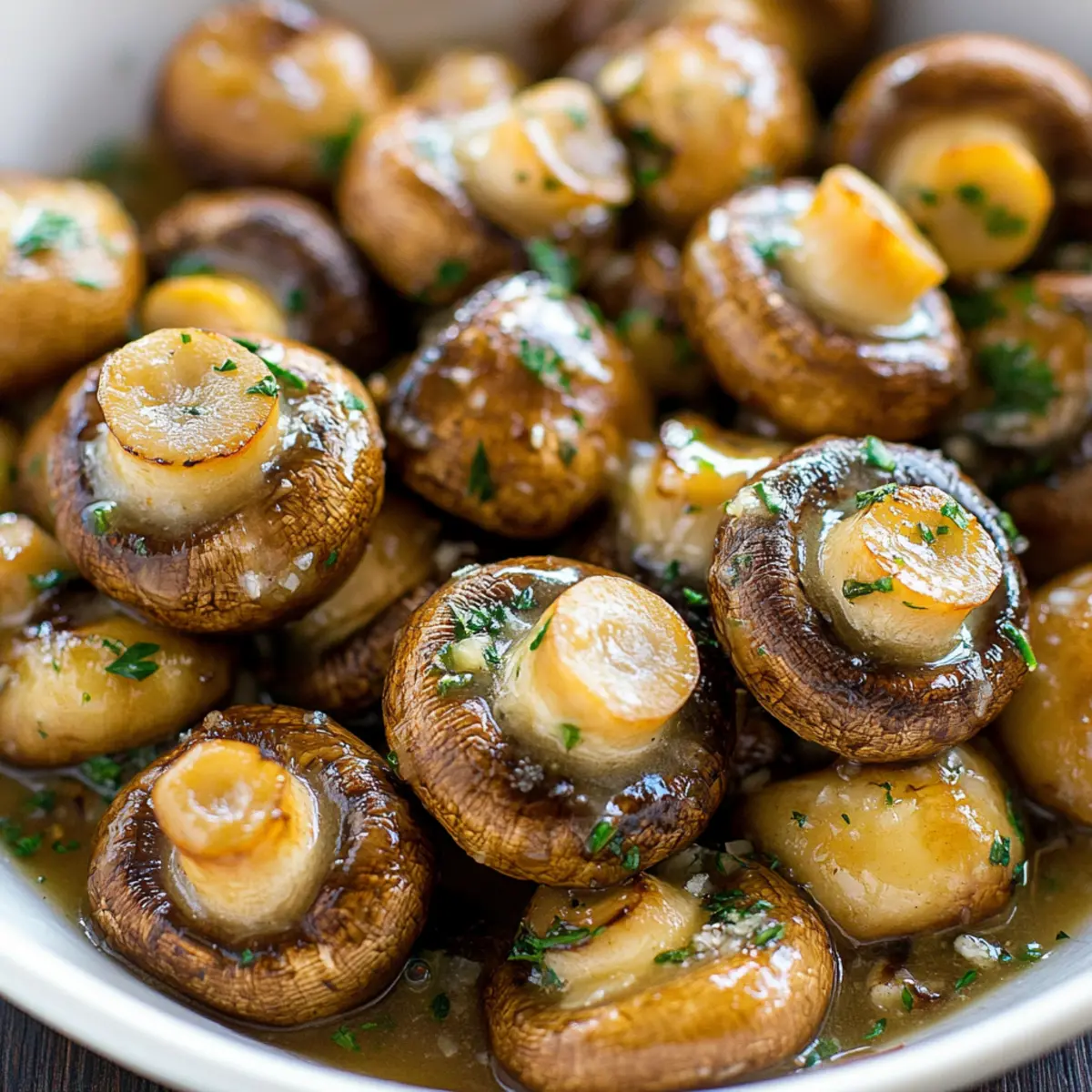 Delicious Garlic Butter Holiday Mushrooms Ready in Just 10 Minutes