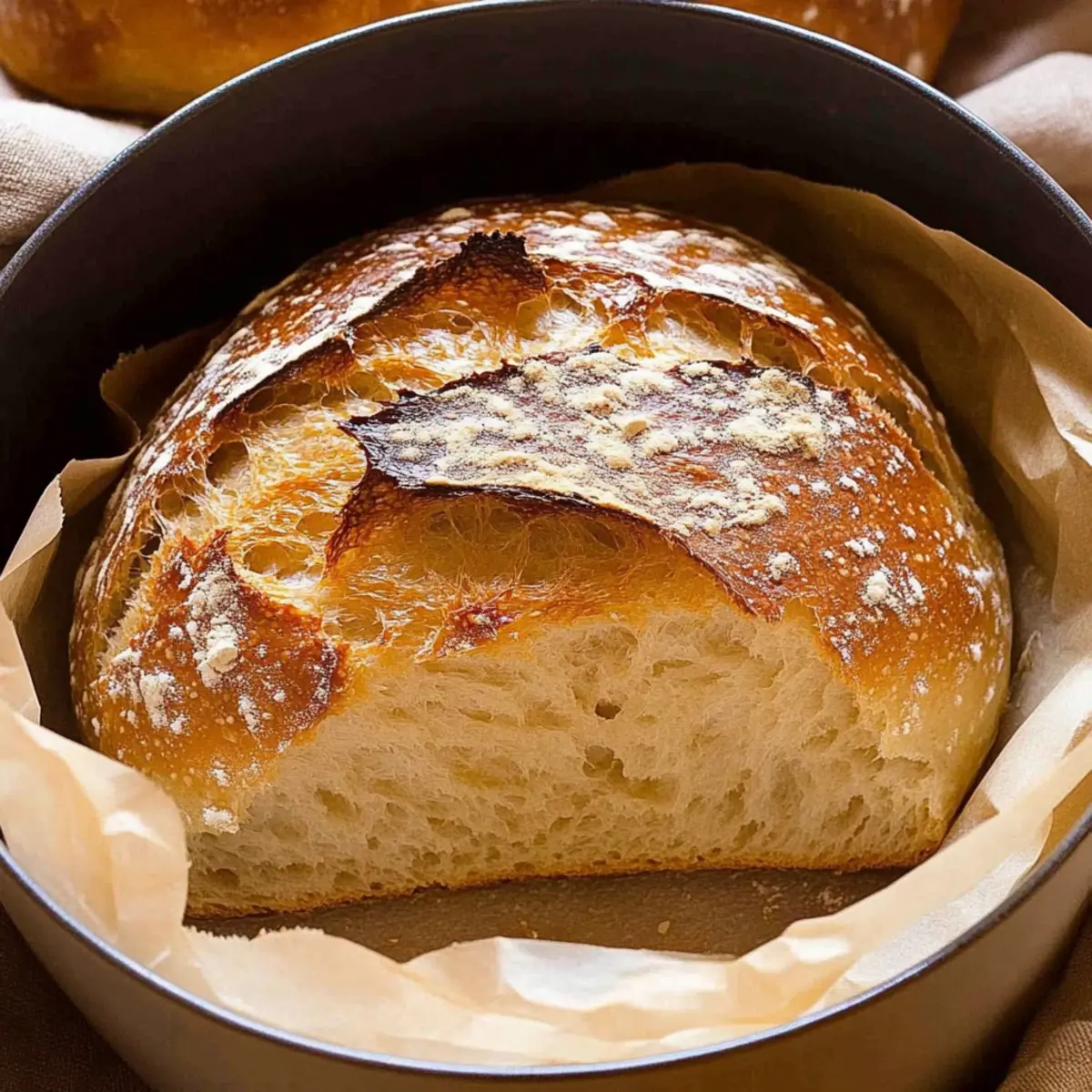 Easiest Homemade Bread Recipe with Simple Steps and No Kneading