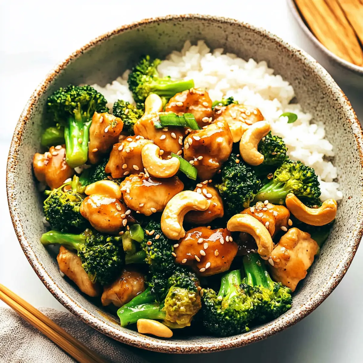 Delicious Cashew Chicken & Broccoli Stir-Fry Ready in 25 Minutes