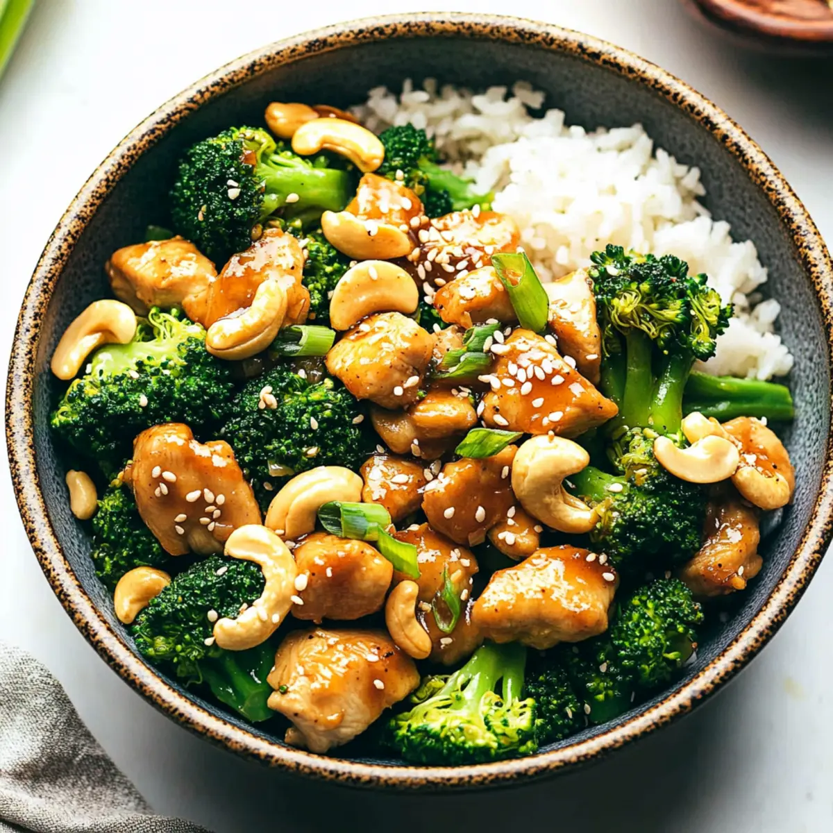Delicious Cashew Chicken & Broccoli Stir-Fry Ready in 25 Minutes
