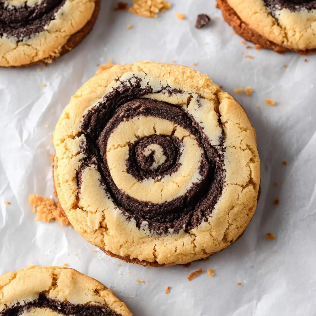 Irresistible Peanut Butter Brownie Swirl Cookies Recipe