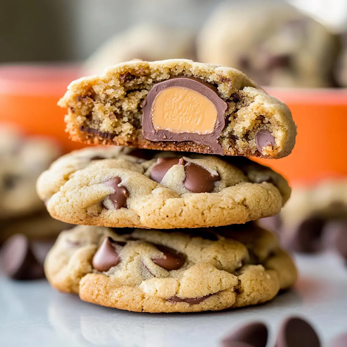 Triple Reese’s Peanut Butter Cookies: Irresistible Stuffed Treats