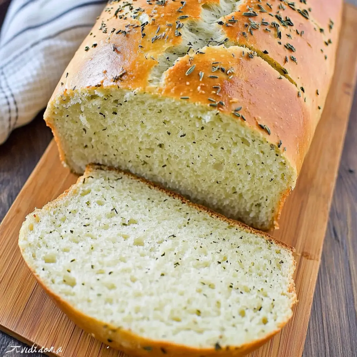 Delicious Bread Machine Italian Herb Bread Recipe Made Easy