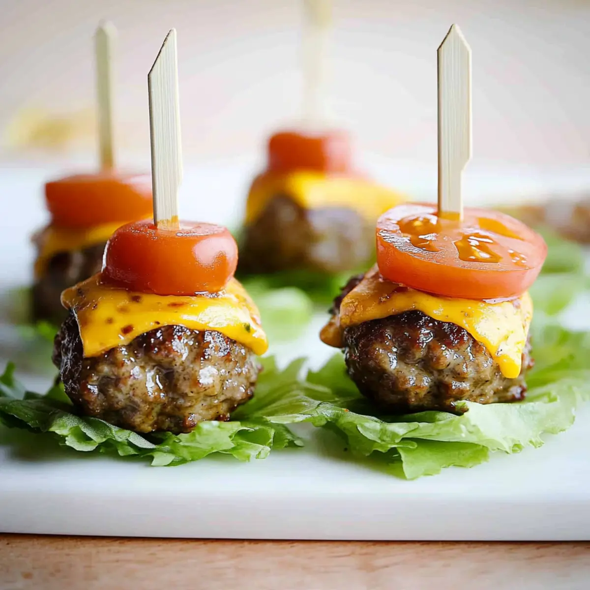 Delicious Cheeseburger Meatballs Recipe with Cheesy Surprise