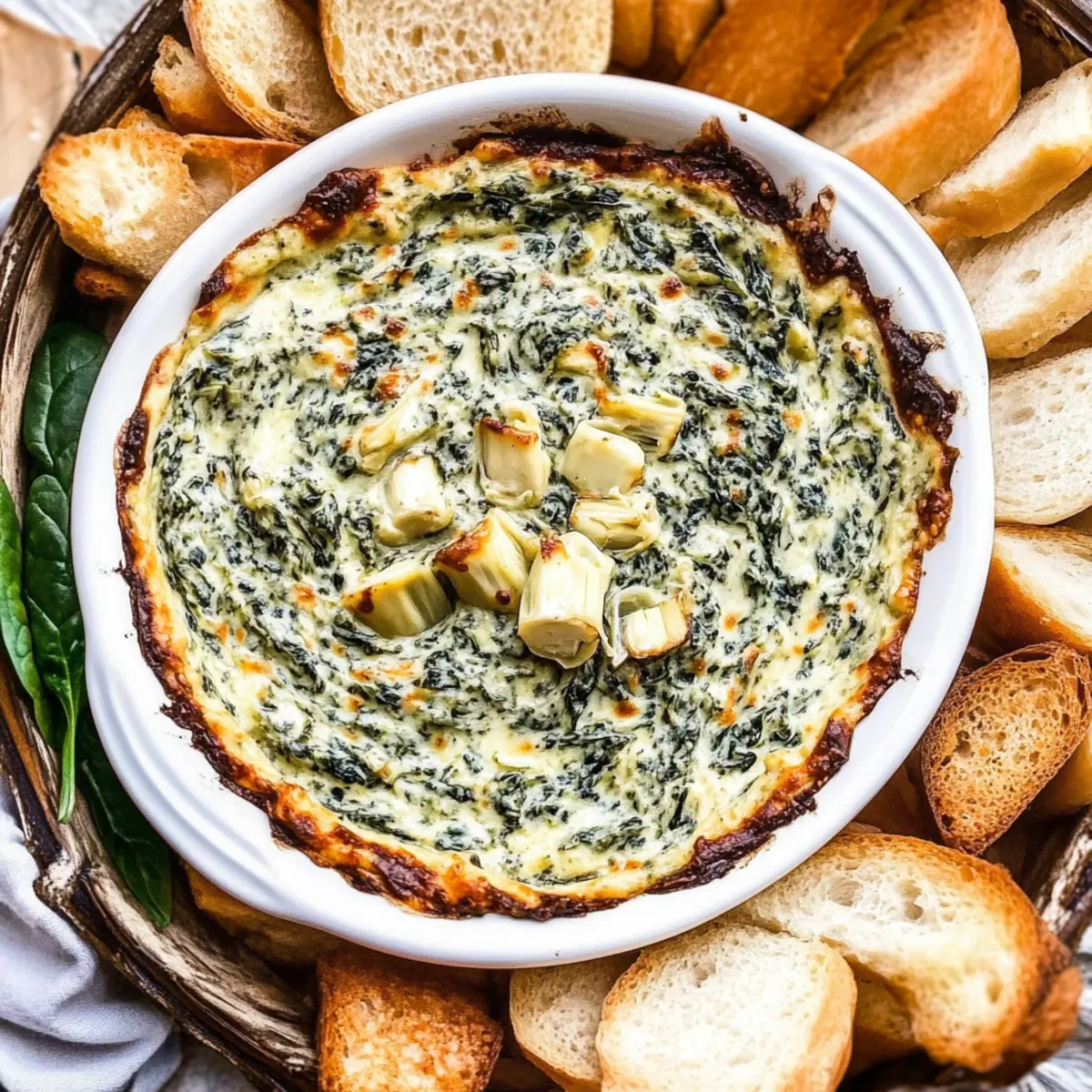 Creamy Vegan Spinach Artichoke Dip Recipe for a Perfect Party