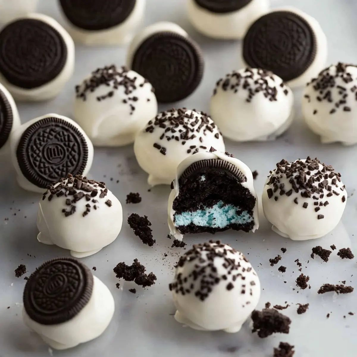 Delicious Blue Oreo-Filled Cake Pops You Can Make Today