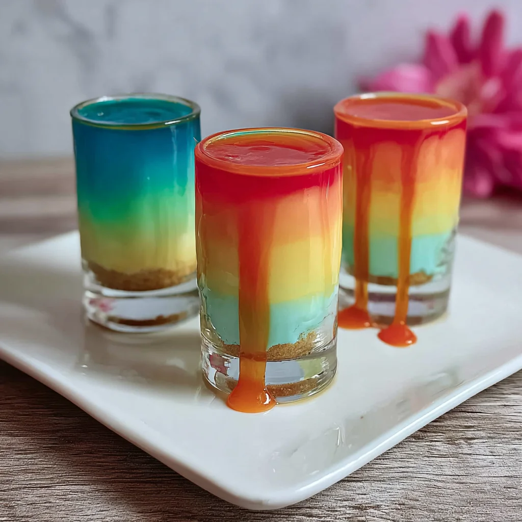 Rainbow Shots: A Colorful Celebration in Every Sip - Easystepsrecipes